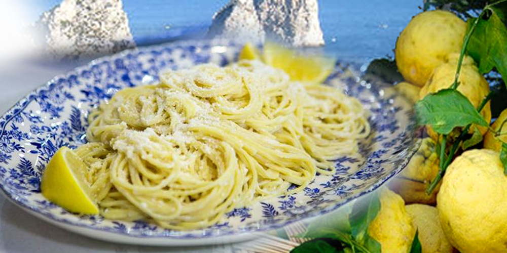 Gli Spaghetti al Limone di Capri con Caciotta di Sorrento - Capri Notizie