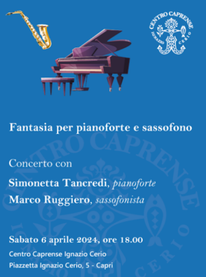 Capri, Al Centro Cerio: Simonetta Tancredi e Marco Ruggiero in Concerto ...